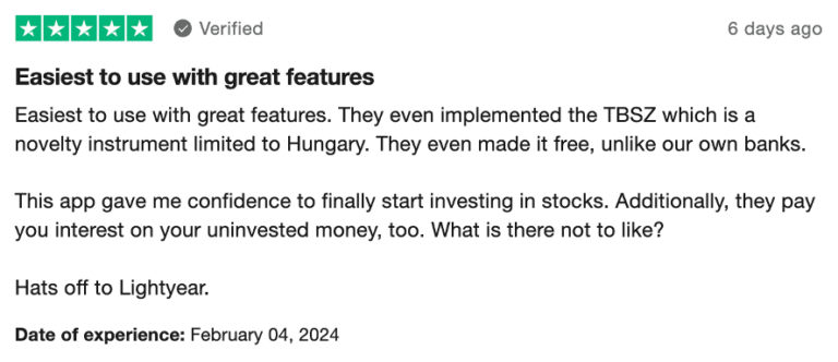 Lightyear investment review 2025: Is really that good?